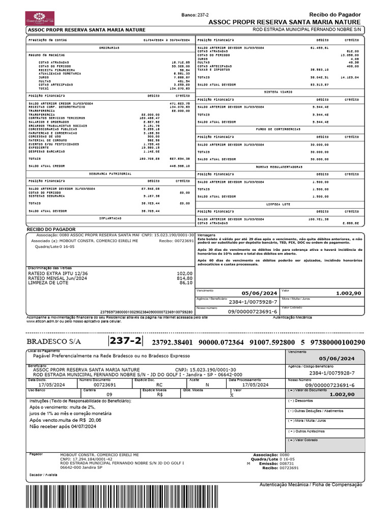 Impr Ficha 723691 | PDF