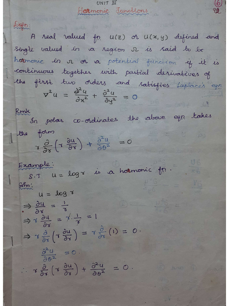 Complex Analysis Unit Iii | PDF