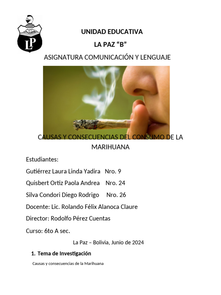 UNIDAD EDUCATIVA - Docx Mono | PDF