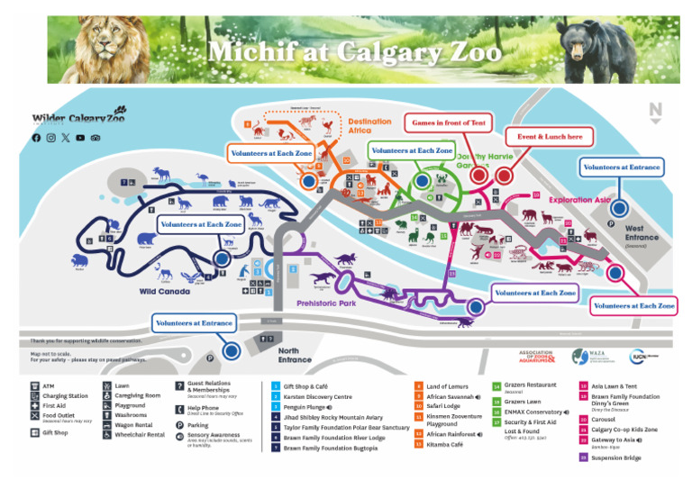 Zoo Map | PDF