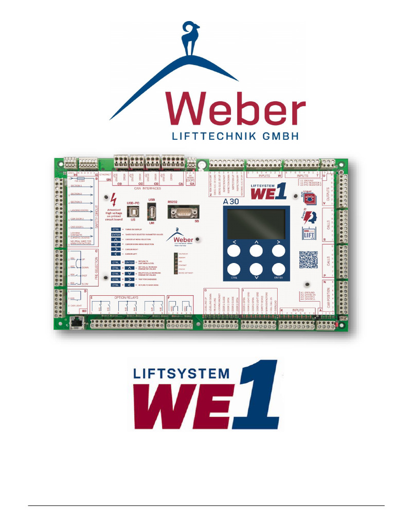 Liftsystem We1 | PDF