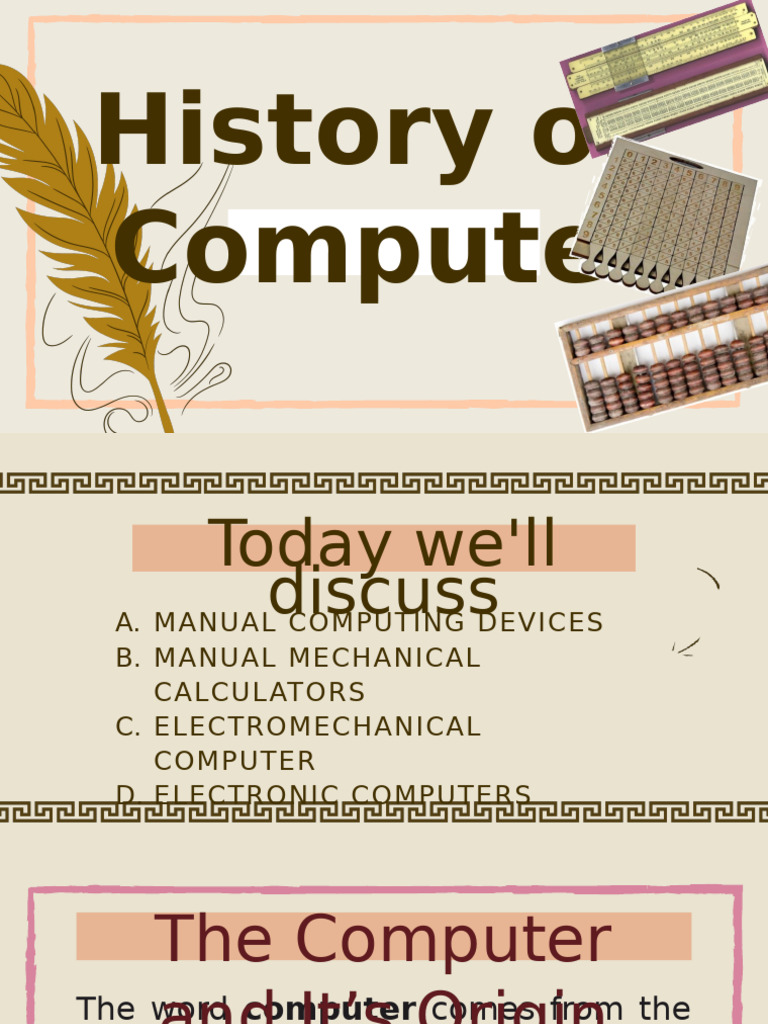 History of Computer | PDF