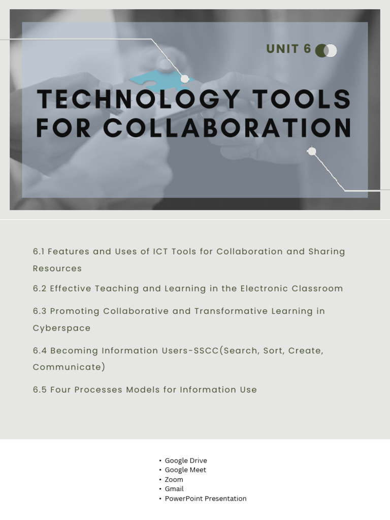 Unit 6.1 Ict Tools | PDF | Computing | Software