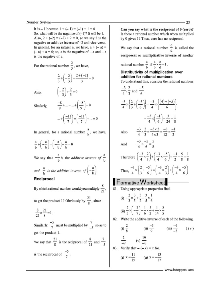 Exponents | PDF