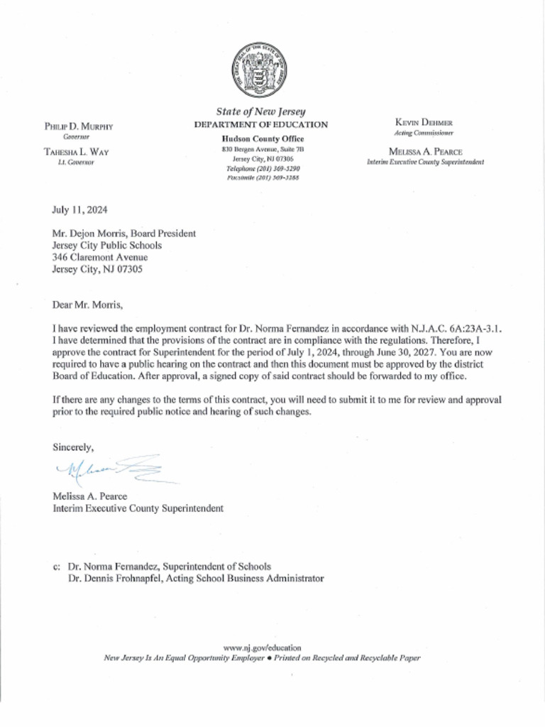 Fernandez BOE Contract 8-26-24 | PDF