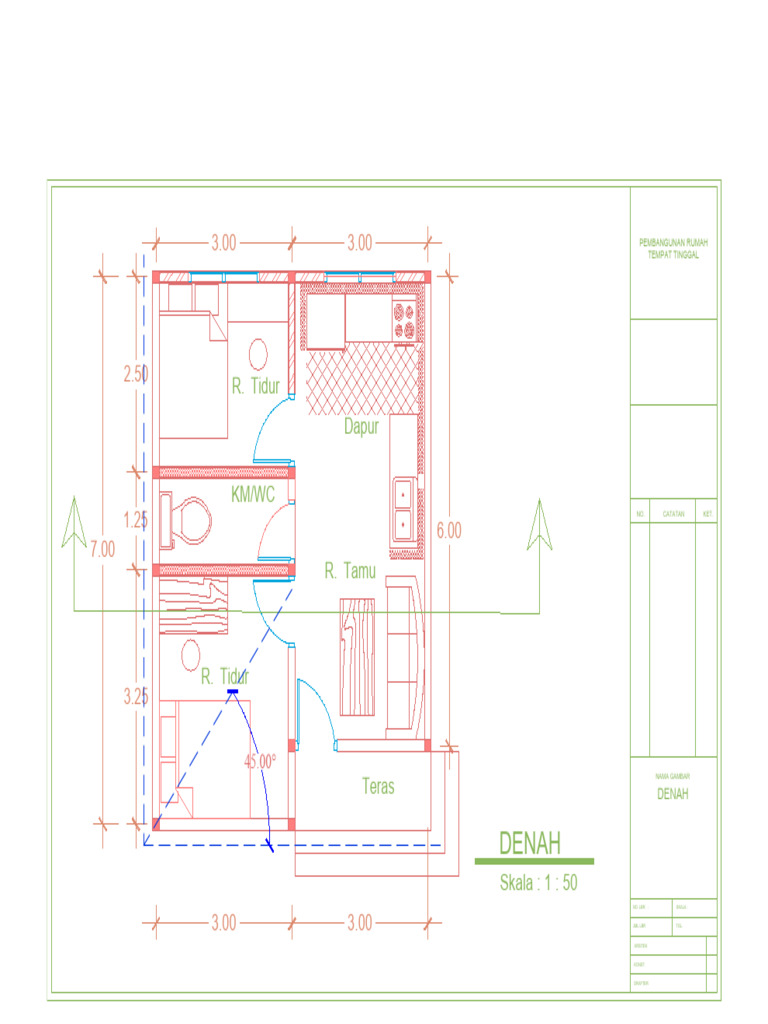 Denah Apl Pig Kelas Xi Dpib 2024 | PDF
