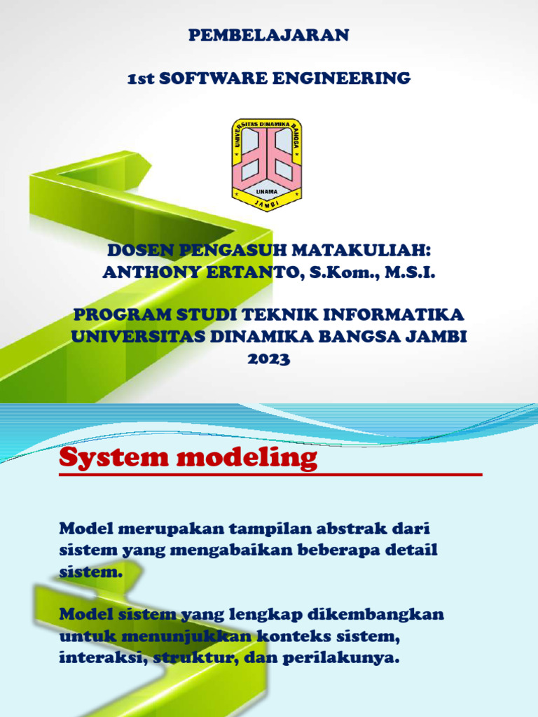 5 System Modeling | PDF