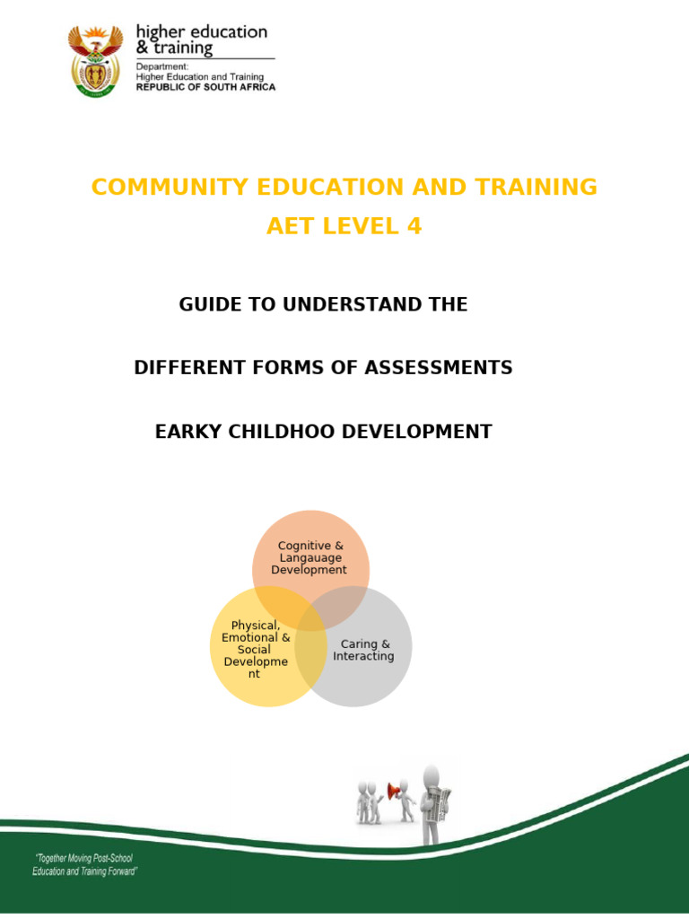 Ecd Study Guide | PDF | Child Development | Wellness