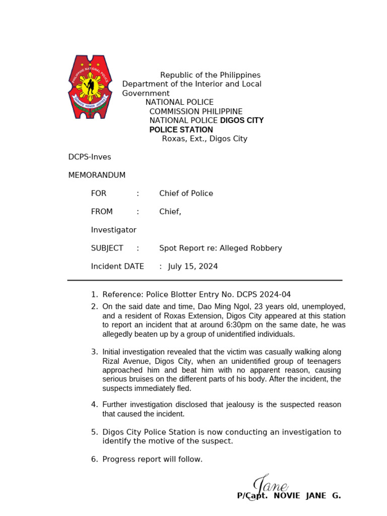 Memorandum | PDF