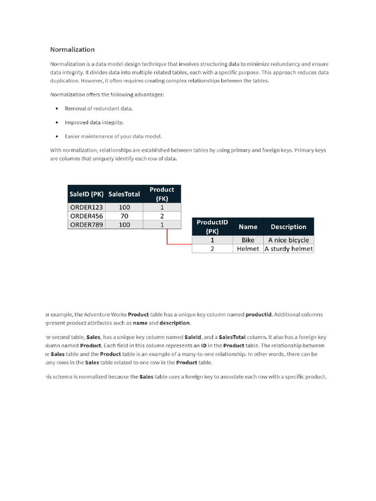 Design Your Model-Power BI | PDF