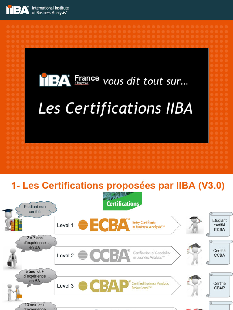 Les Certifications IIBA | PDF