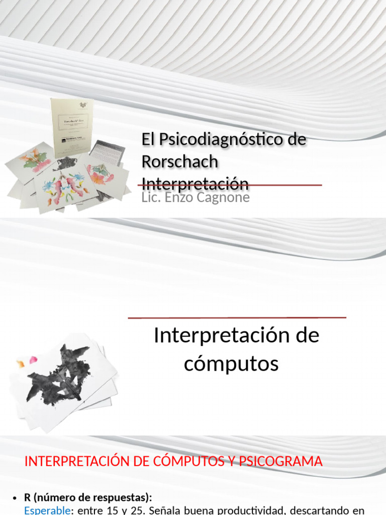 3- Interpretacion y Cómputos | PDF