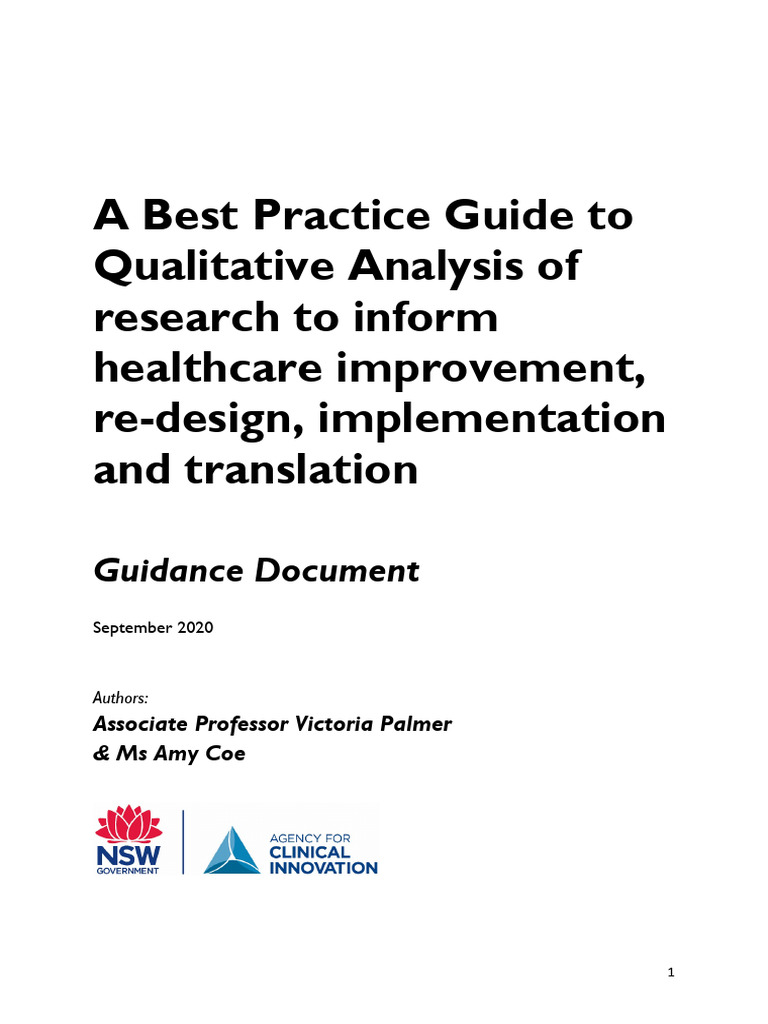 ACI Qualitative Analysis of Research | PDF