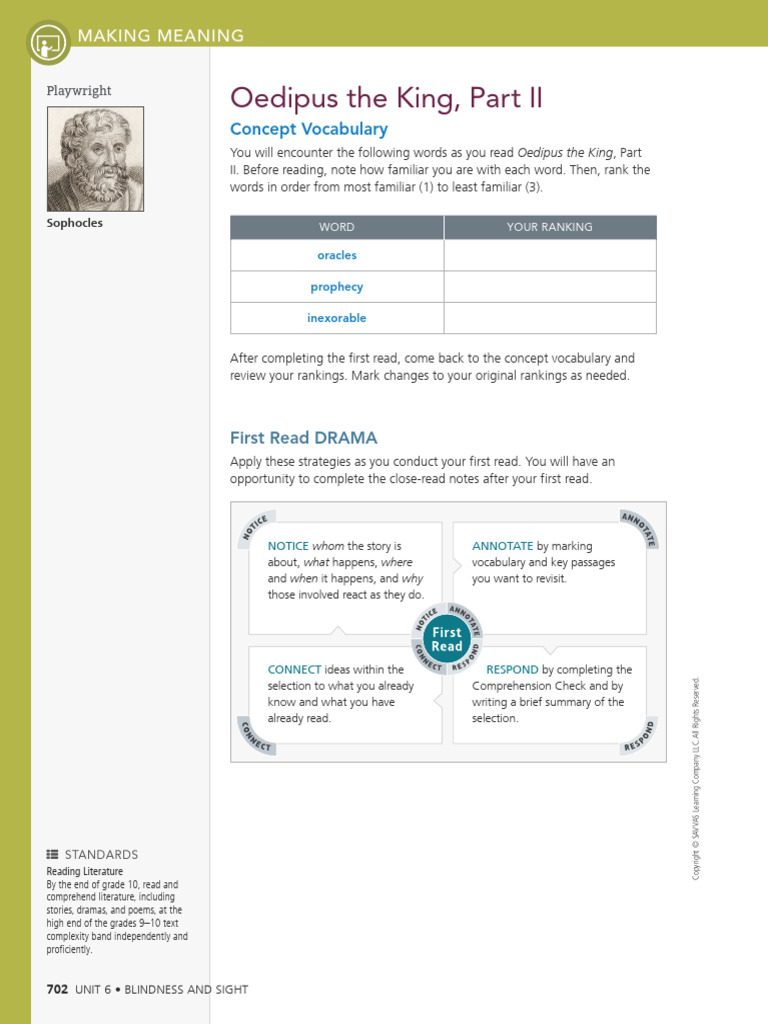 Part 2 Oedipus | PDF