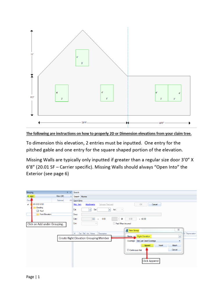 Exterior Dimensioning Estimating Tips | PDF Exterior Dimensioning Estimating Tips | PDF