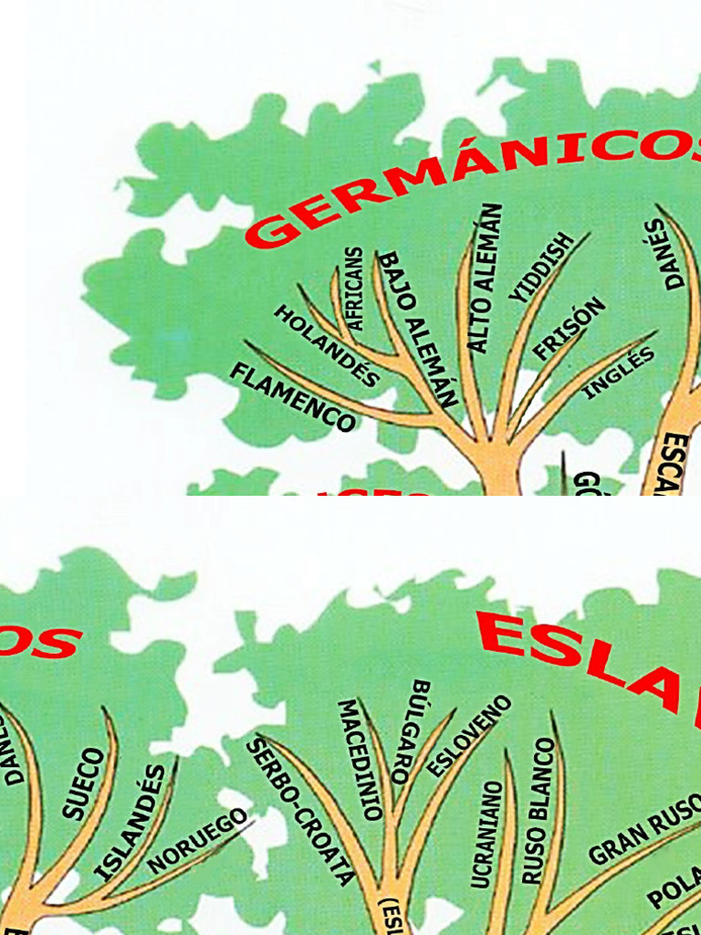 ARBOL Genealogico de Las Lenguas | PDF