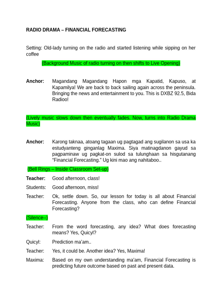 Radio Drama | PDF