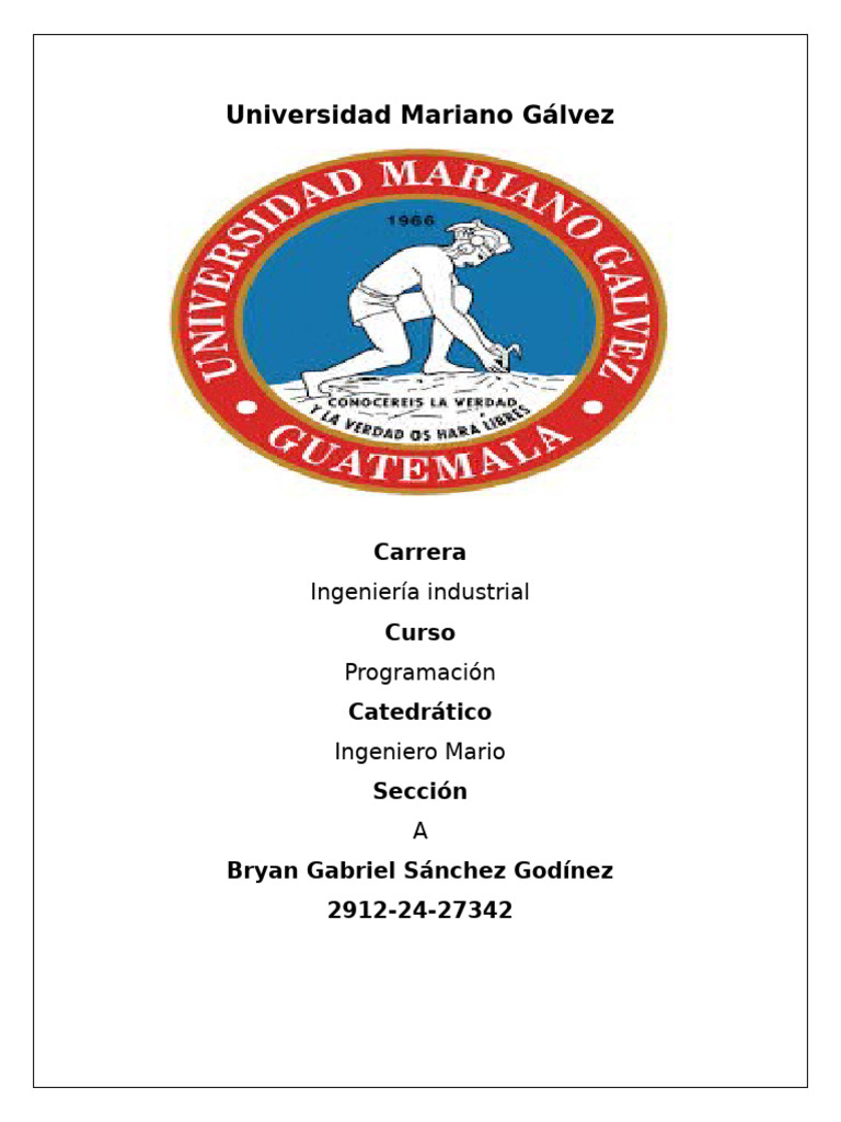 Resumen de Programacion | PDF