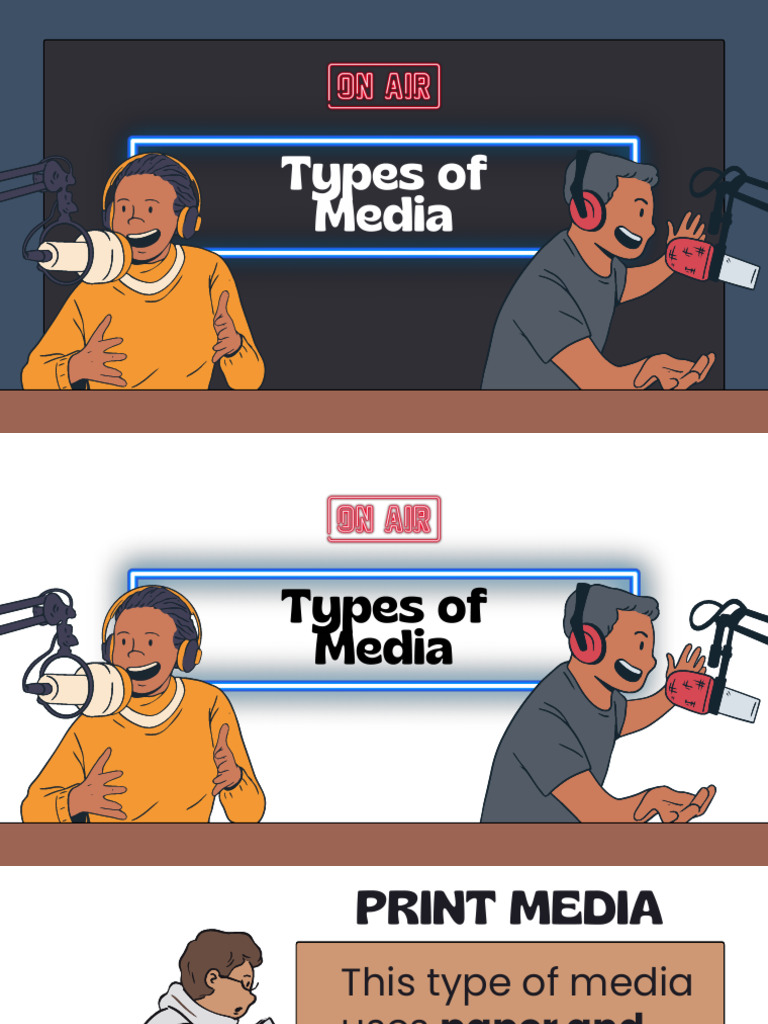 Types of Print Media Explained | PDF