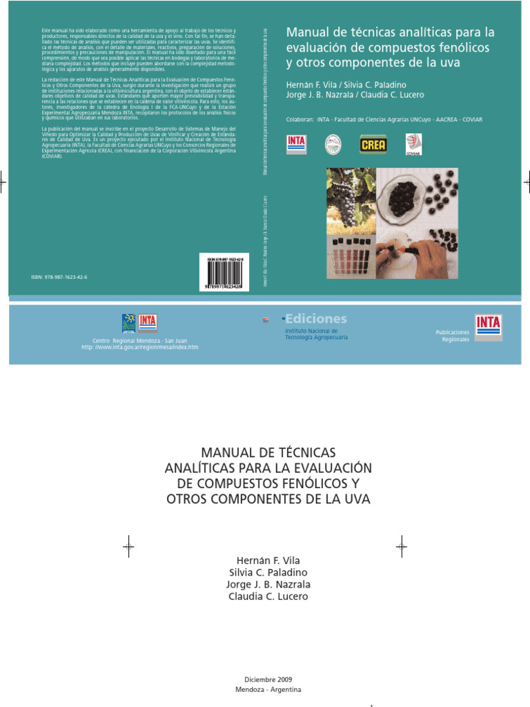 INTA_CRMendoza-SanJuan_EEAMendoza_Vila_EF_Manual_tecnicas_analiticas_evaluacion_compuestos ...