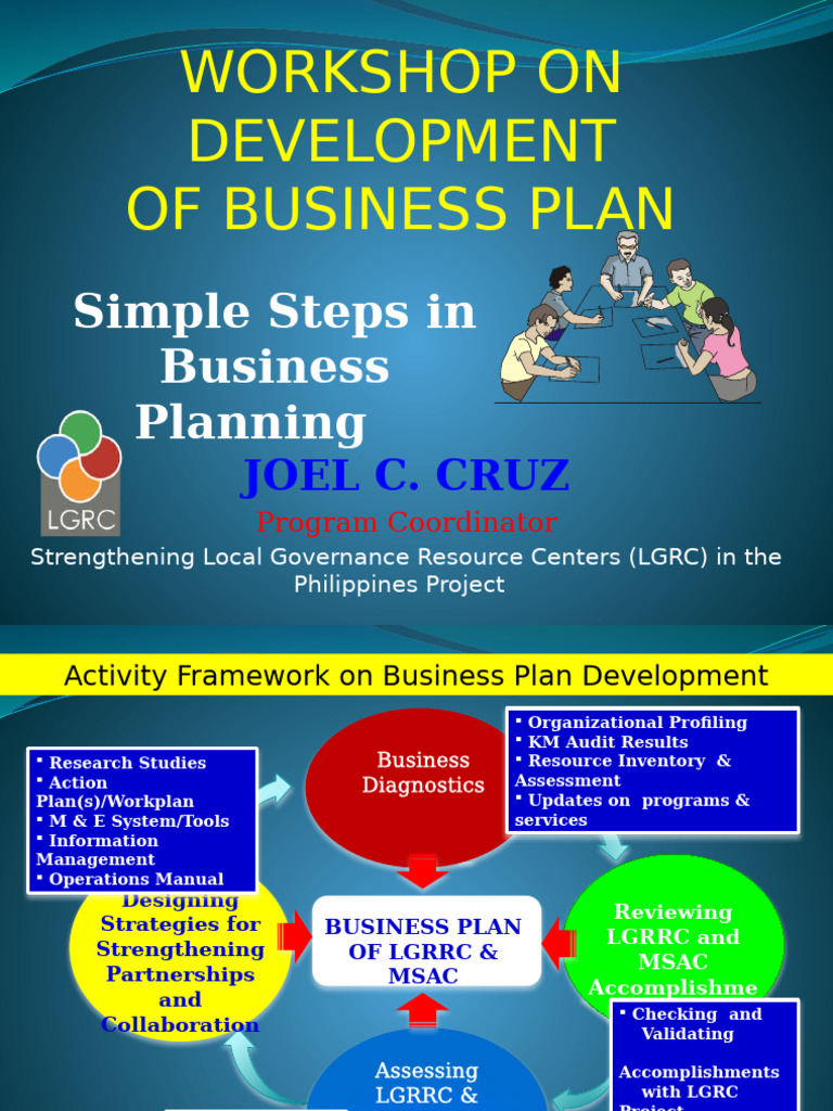 Businessplandevt LGRRC Msac NCR | PDF