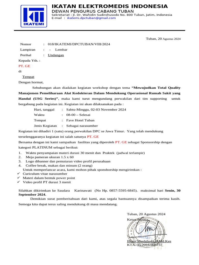 Surat Ke Vendor | PDF