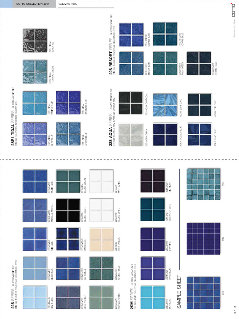 Cotto Mosaic Tiles | PDF