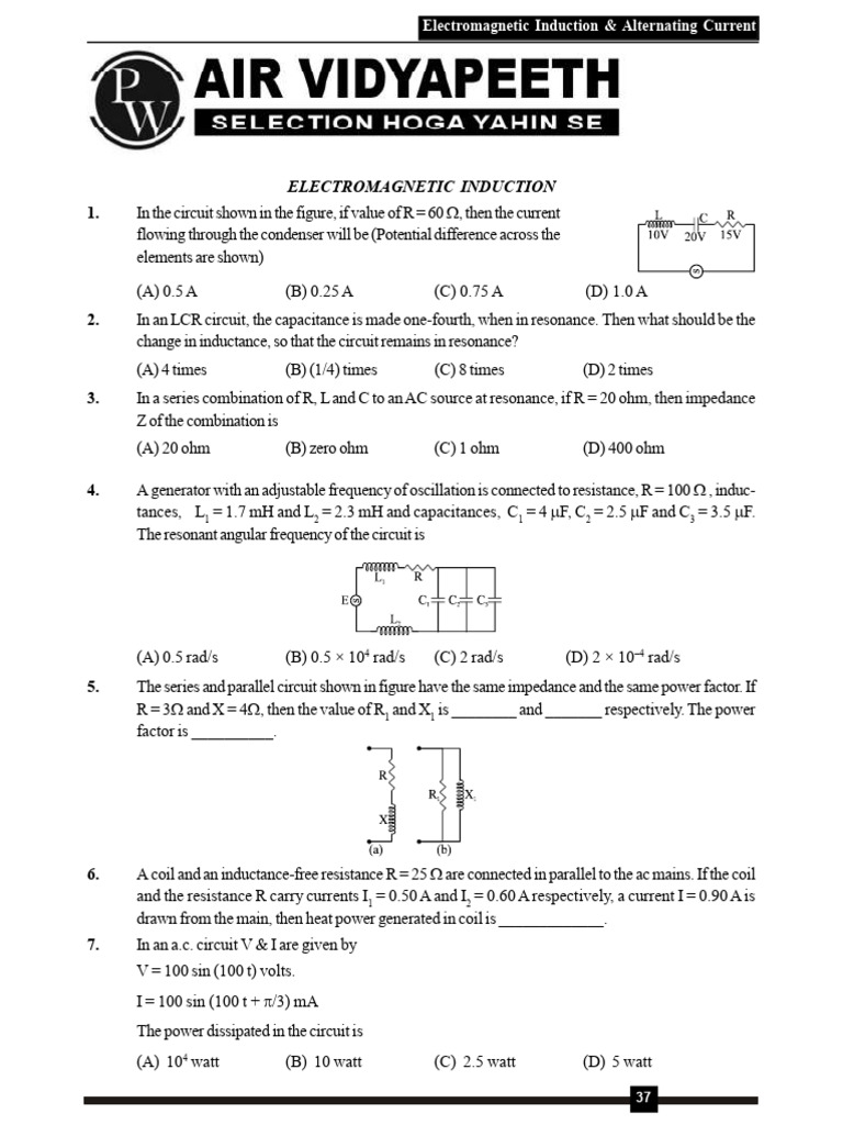 AIR BATCH SHEET 13 WITH ANS | PDF