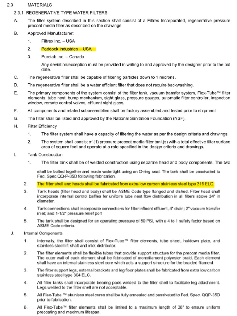 REGENERATIVE FILTER | PDF