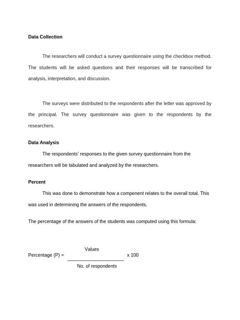 Data Collection | PDF