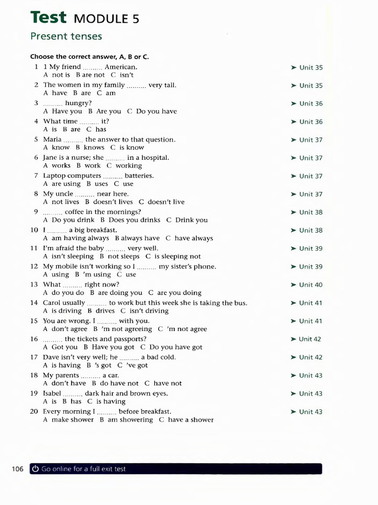 5 Present MyGrammarLab-Elementary-A1-A2-117 | PDF