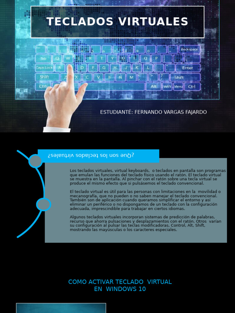 Teclados Virtuales | PDF | Teclado | Informática