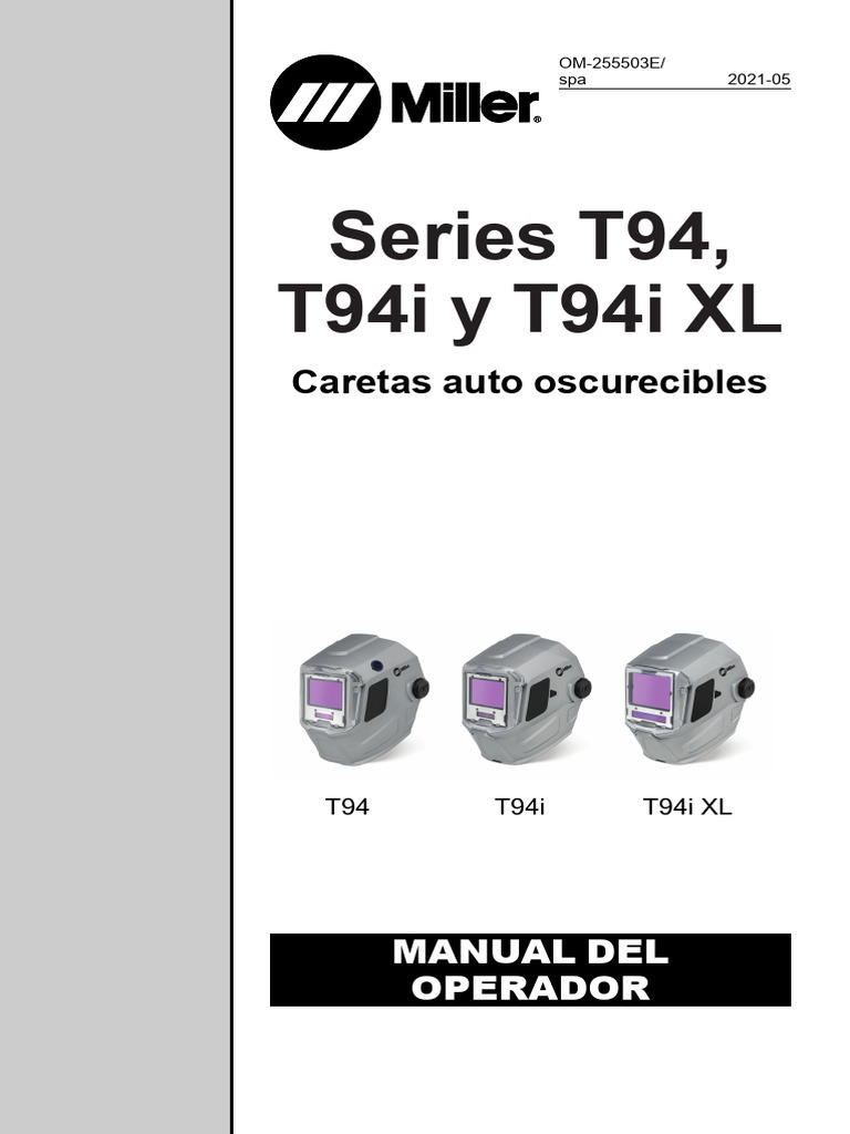 Miller T94 Spa | PDF