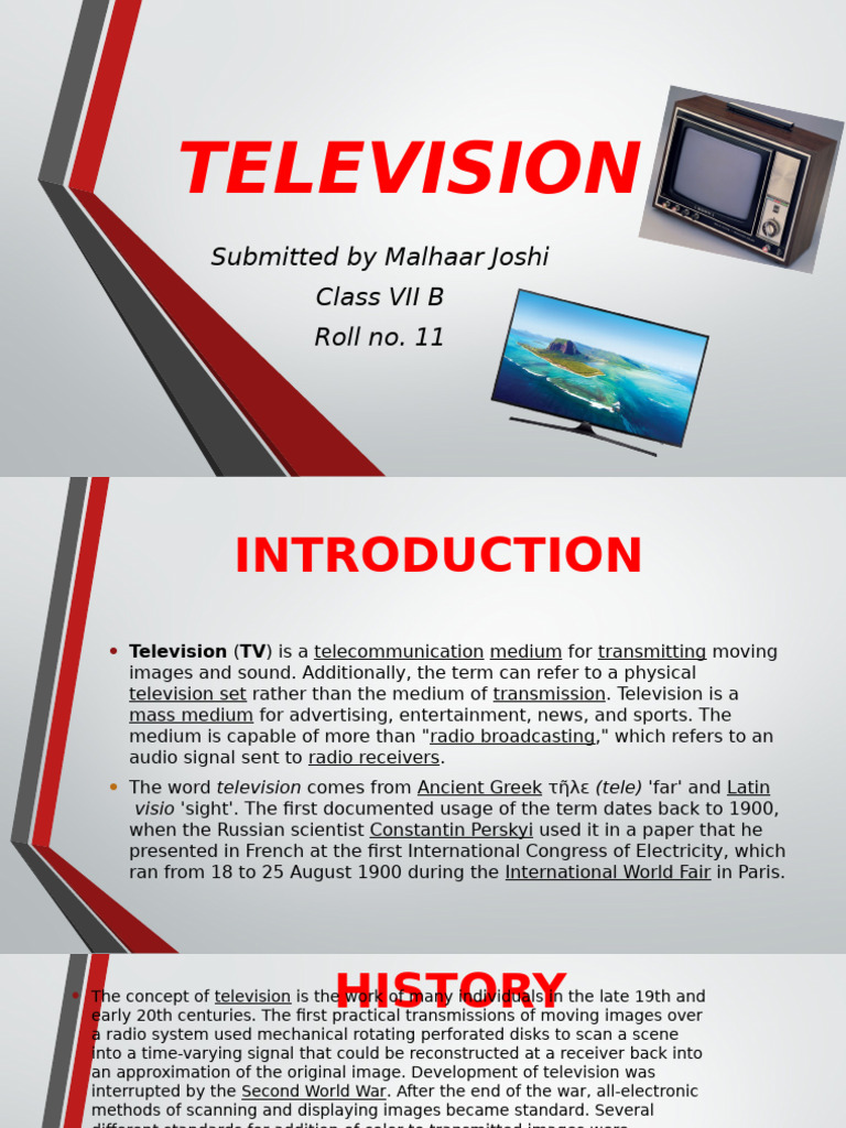 TELEVISION | PDF