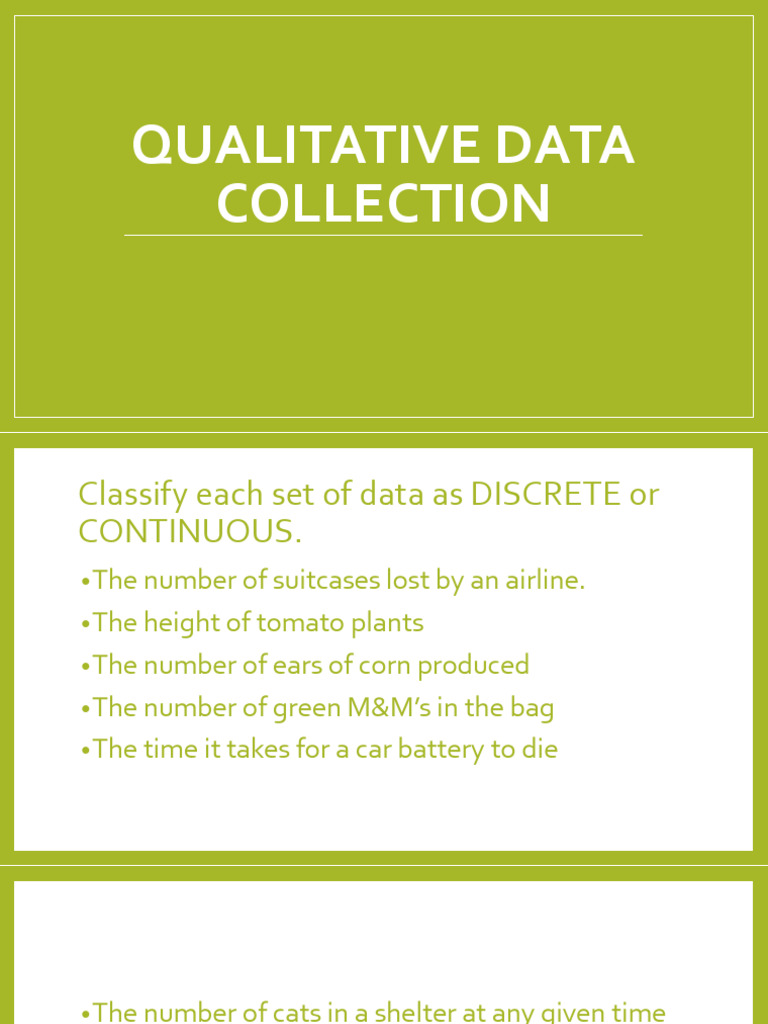 Qualitative Data Collection Methods Guide | PDF | Focus Group | Self ...