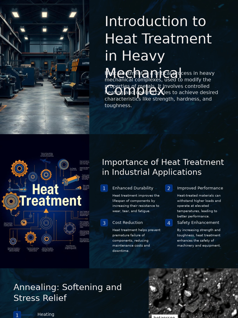 Introduction To Heat Treatment in Heavy Mechanical Complexes | PDF