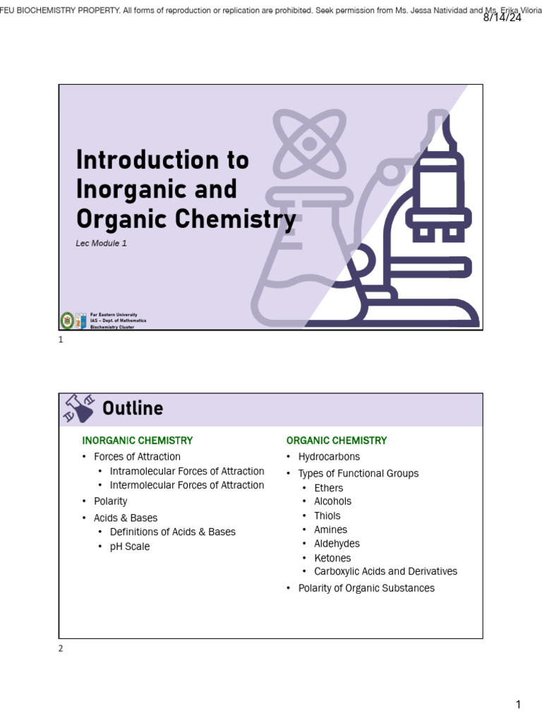 02 Introduction To Inorganic Chemistry | PDF