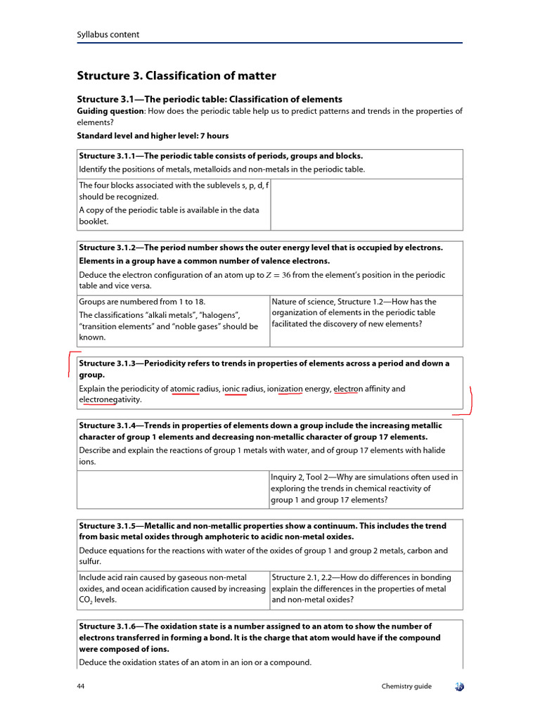 Structure 3 Syllbus | PDF