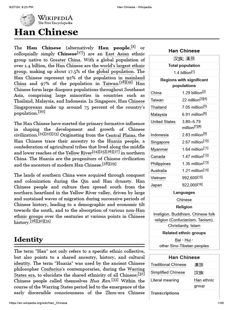 Han Chinese | PDF