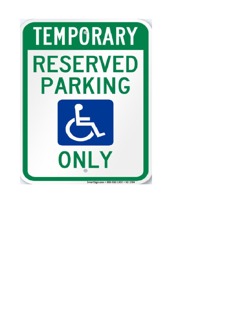 Signage Print Out To Use | PDF