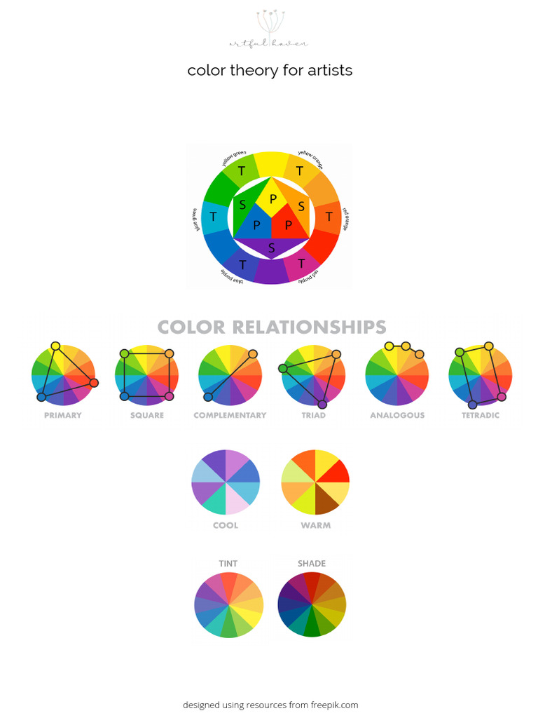 Color Theory & Colorwheel | PDF