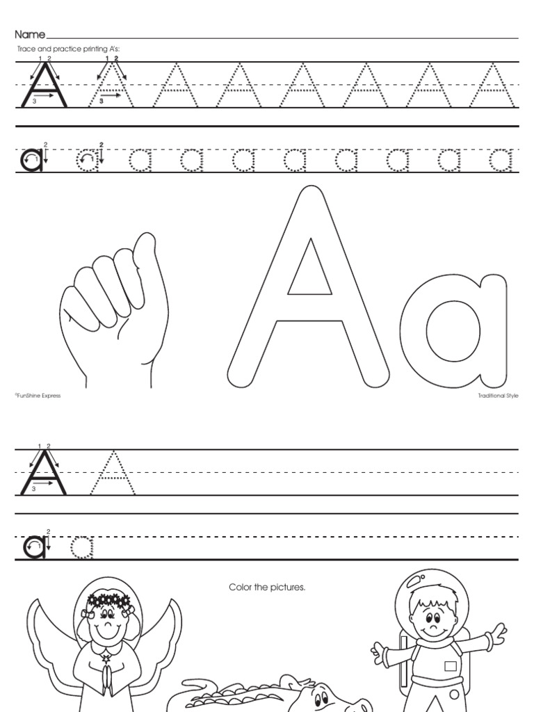 Traditional Alphabet PP | PDF
