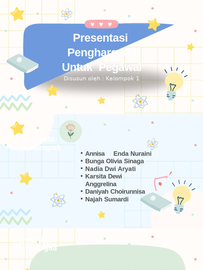 Penuh Warna Ceria Lucu Presentasi Tugas Kelompok | PDF
