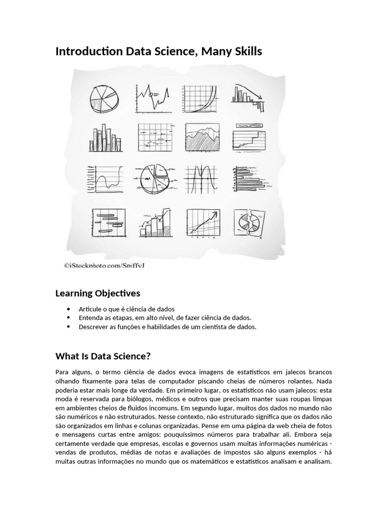 An Introdution to Data Science (SALTZ; STANTON, 2018) | PDF