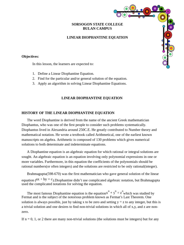 Discrete Math M6 | PDF