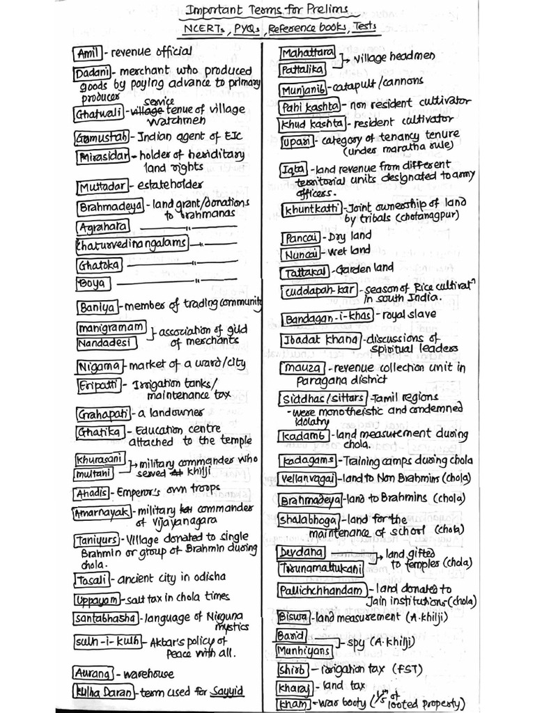 Medieval India Hand Written | PDF