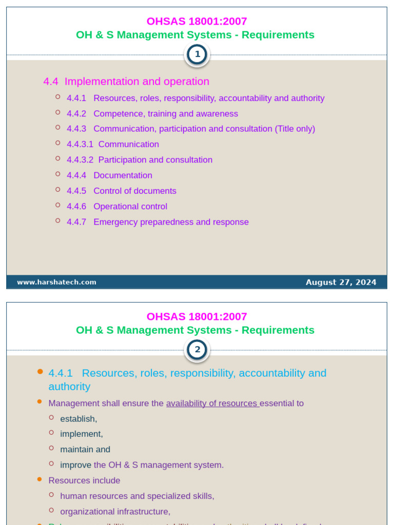 4.4 Implementation and Operation | PDF
