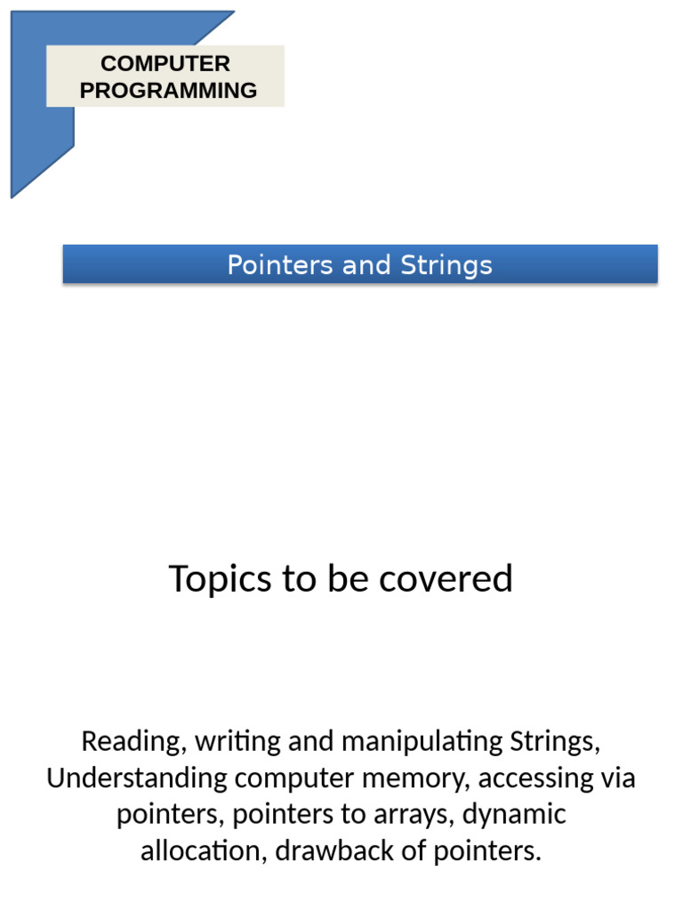 PPT4 Strings | PDF