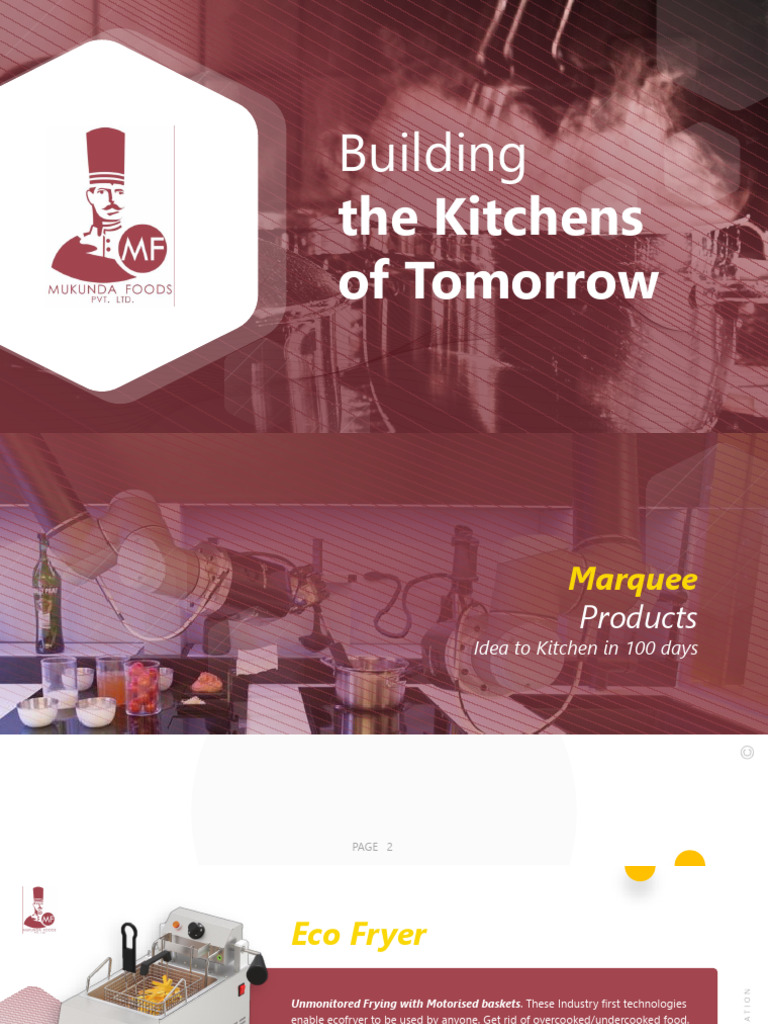 Mukunda Foods - Products | PDF
