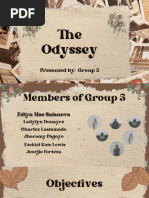 The Odyssey Summary | PDF | Odysseus | Penelope